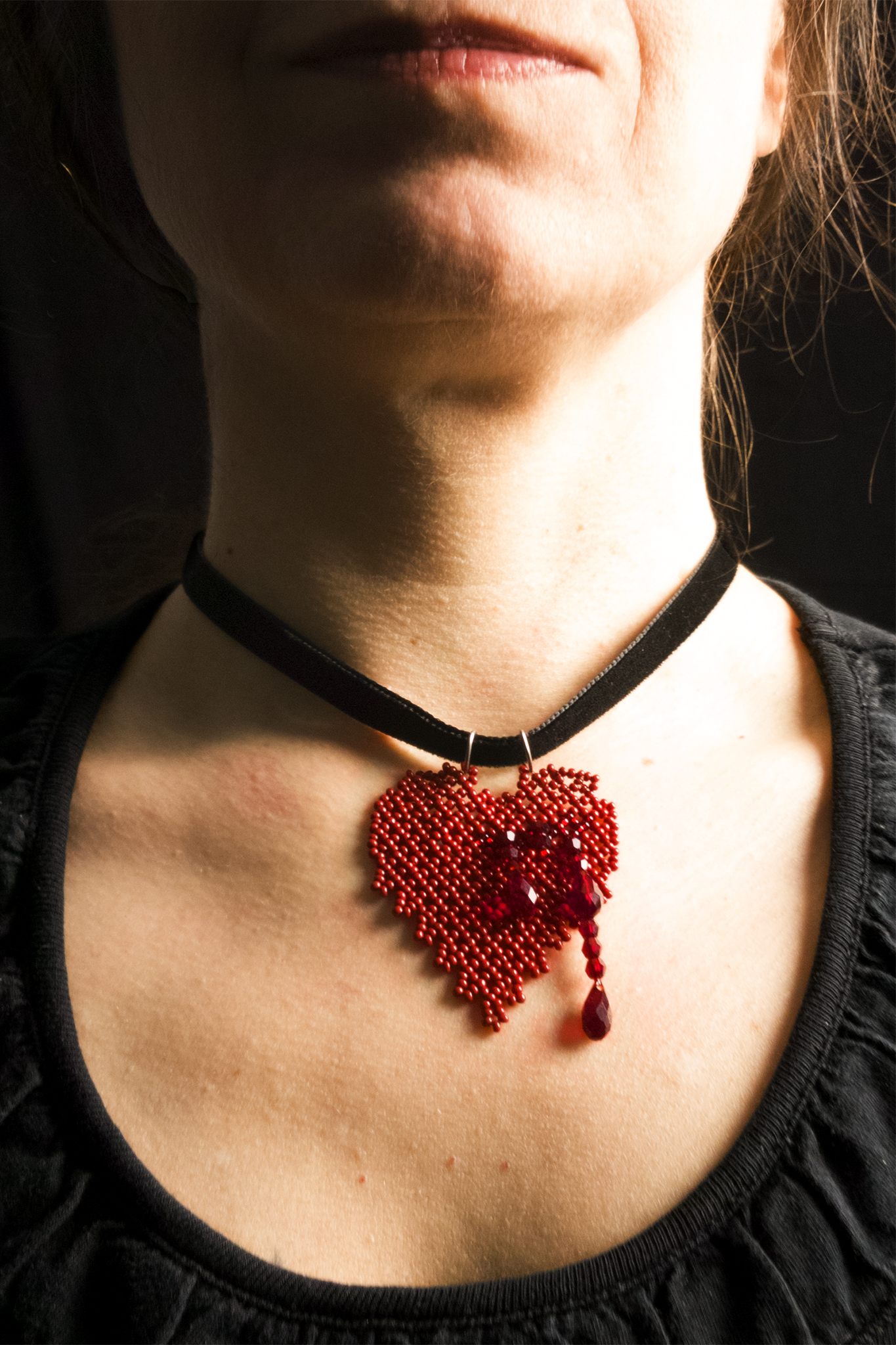 Bleeding Heart Pendant | ChrisCrafting.us